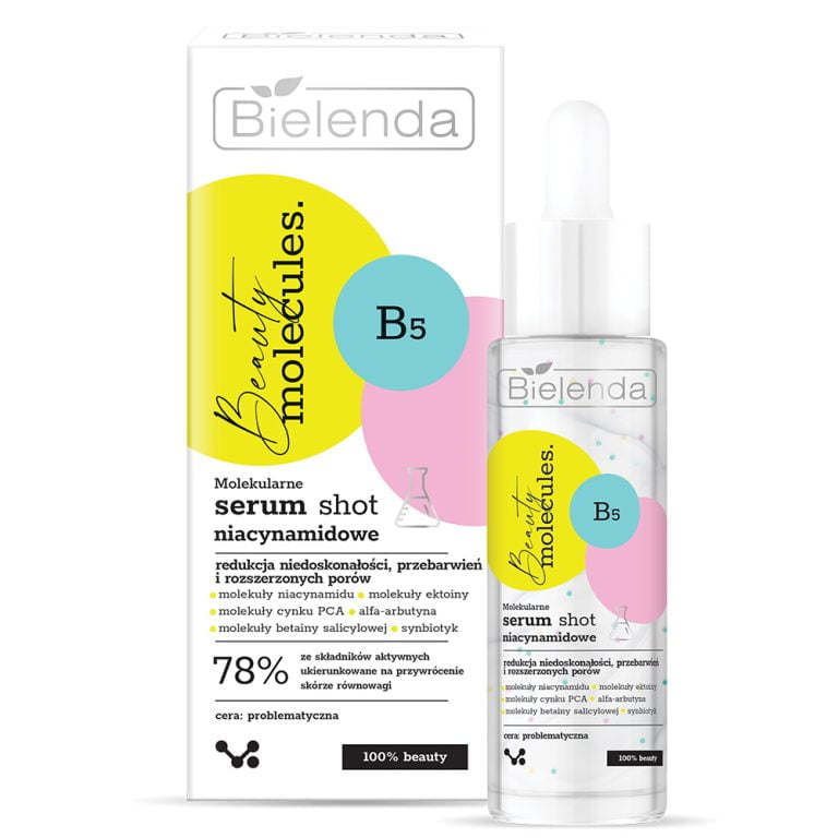 Bielenda Beauty Molecules Molecular Niacinamide Serum Shot 30g ...